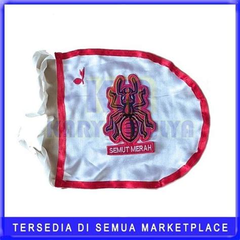 Jual Bendera Pramuka Bendera Regu Semut Merah Bendera Regu Karya