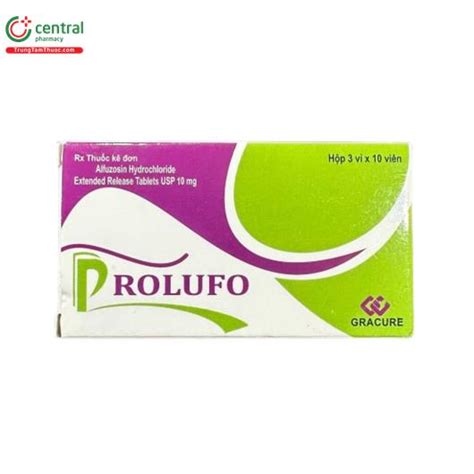 Thuốc Prolufo 10mg Gracure điều Trị Phì đại Tuyến Tiền Liệt