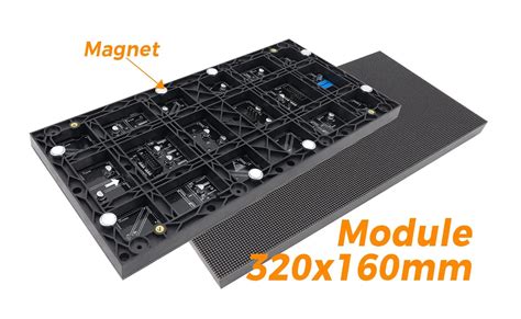 Indoor Front Service Led Display 640x480 Leeman Led Screen