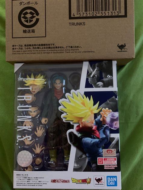 Shf Dragonball Super Trunks P Bandai Exclusive Hobbies And Toys Toys And Games On Carousell