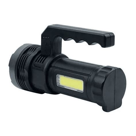 Linterna De Mano Led Recargable Solar Usb 828