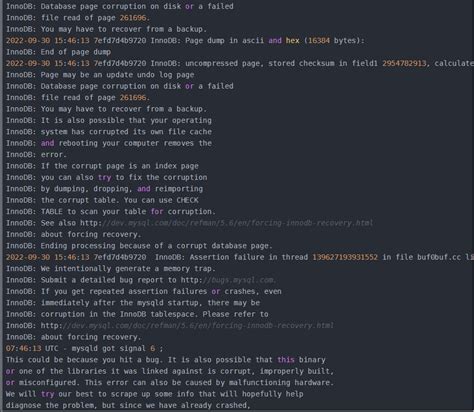 Mysql数据库断电修复（database Page Corruption On Disk Or A Failed）3a网络资讯门户