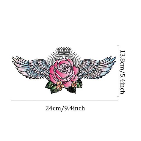 Jansong 5 Temporary Black Tattoo Stickers Waterproof Colorful