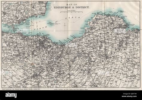 Firth Of Forth Scotland Map United States Map
