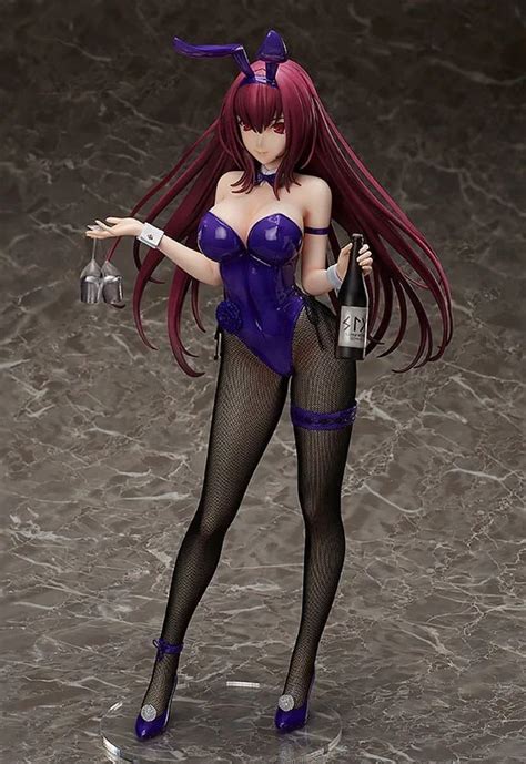 Scathach Bunny Girl Figure Entices With Breasts And Booze Sankaku Complex