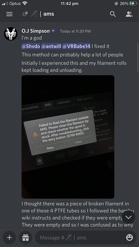 Ams Fails To Push Filament To The Extruder Troubleshooting Bambu