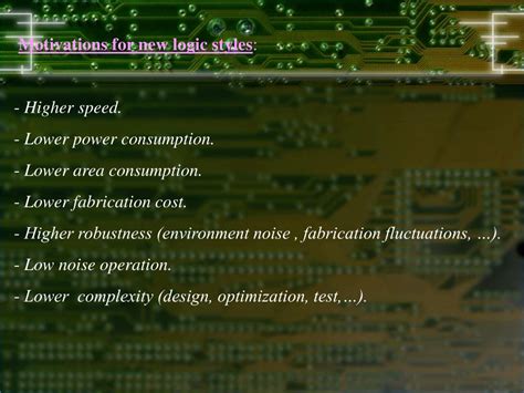 Ppt High Performance Mos Current Mode Logic Circuits Powerpoint