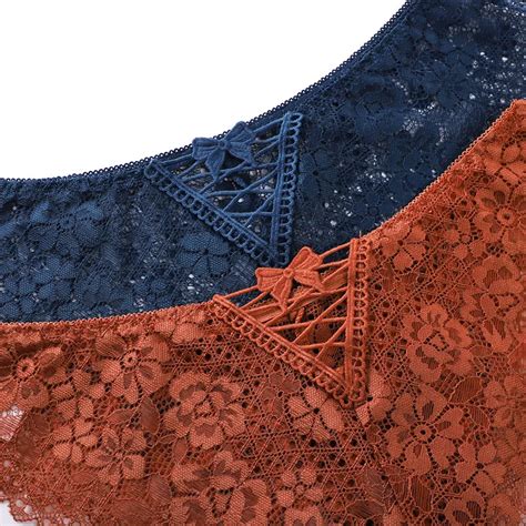 High Cut Lace Panties Seamless Anti Bacterial Underwear