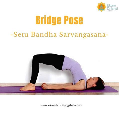 Bridge Pose Setu Bandha Sarvangasana Lets Make Yoga Poses Simple