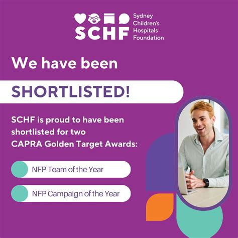Schf Is So Proud To Have Been Shortlisted For Not One But Two