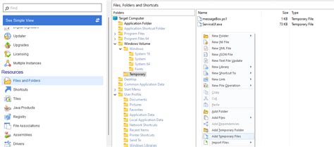 how to display interactive user messages during an intune system deployment