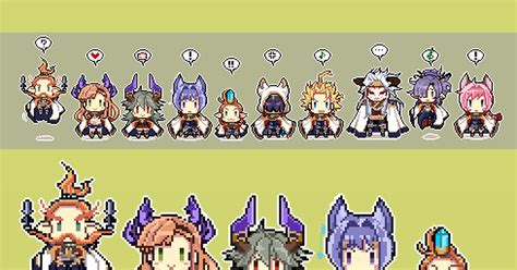 グランブルーファンタジー 十天衆お絵かきlog 匿名希ノゾムのイラスト Pixiv