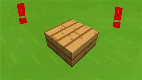 как поставить полублок в Майнкрафте Youtube