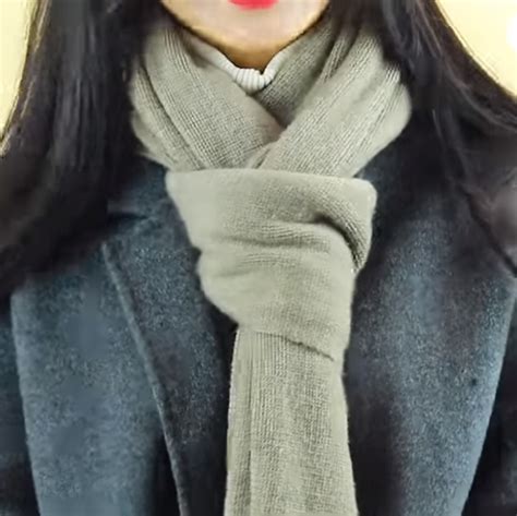 남자 여자 목도리 예쁘게 매는법 겨울철 필수상식~ 네이버 블로그