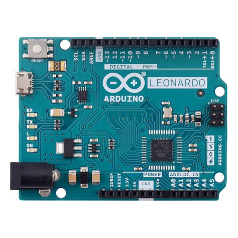 Arduino Leonardo Pinout