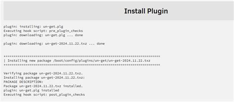 Plug In Nerdtools Plugin Support Unraid