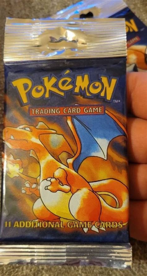 Pokemon Shadowless Base Set Booster Packs Etsy