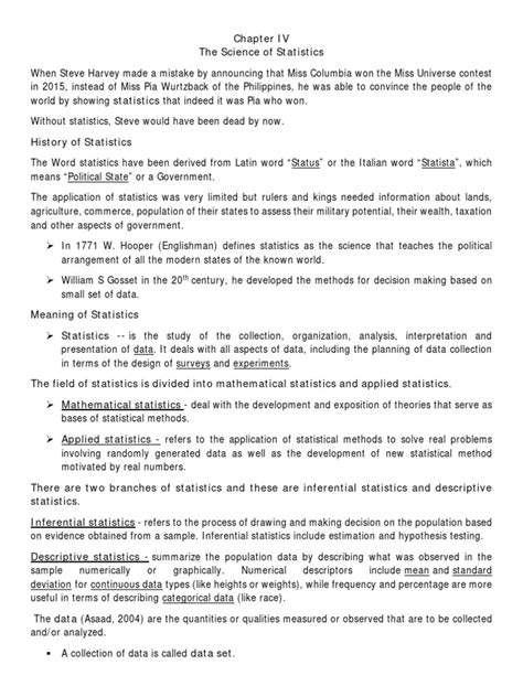 statistics 1 pdf statistics level of measurement
