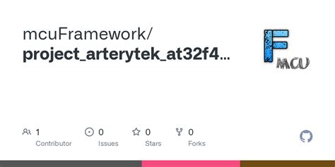 github mcuframework project arterytek at32f415