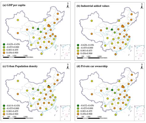 The Correlation Coefficient R Values In 31 Provinces A Correlation Download Scientific
