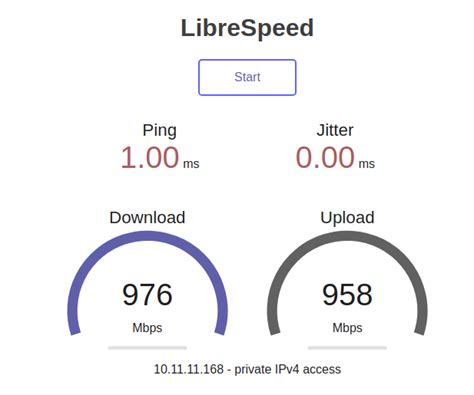 搭建自己的speedtest测速网页，测试wifi6路由器 2022 9 14 Dasmz