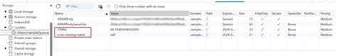 Azure Disable TipMix And X Ms Routing Name Cookie From Website