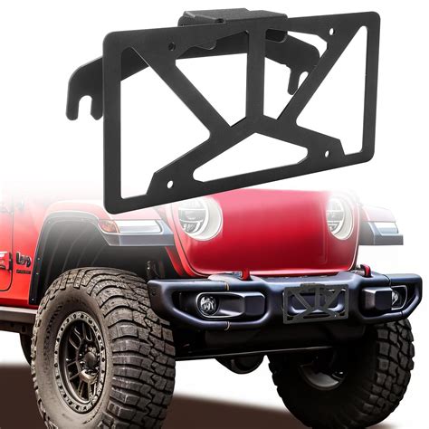 Blulu Flip Up License Plate Bracket For 10 Hawse Fairlead Universal