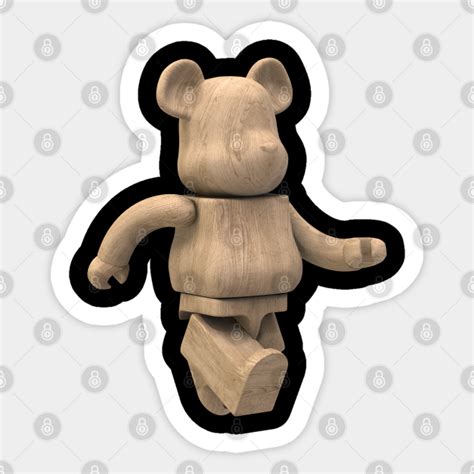 BearBrick Walk Bearbrick Sticker TeePublic