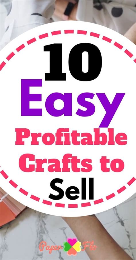 10 Easy Profitable Crafts To Sell Online Artofit