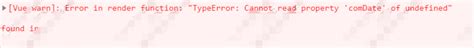 vue：属性未定义property or method “xxx“ is not defined on the instance during
