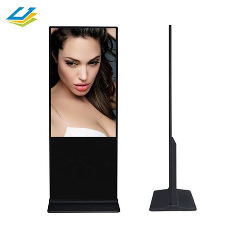 Floor Standing Inch K Android System LCD Screen Indoor Advertising Display Digital Signage