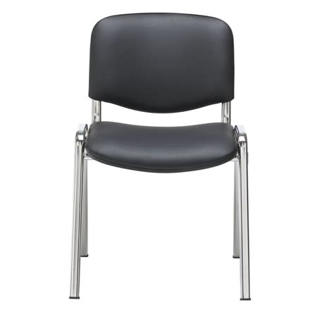 Club Chair Pu Chrome Frame Educational Equipment Supplies