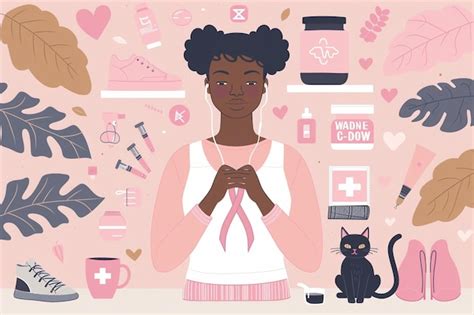 African American Woman Sitting Premium Ai Generated Vector
