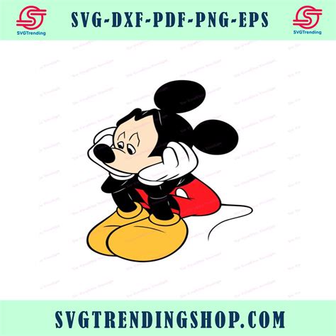 Mickey And Friends Svg 18 Svg Dxf Cricut Silhouette Cut File Instant