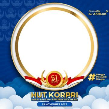 Twibbon Hut Korpri Dengan Logo Hsn Ke Twibbon Korpri Twibbon Hari Korpri