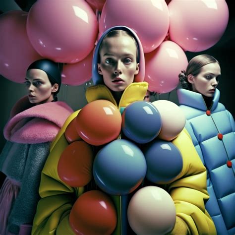 Bubble Me Up Editorial Maison Meta Ai Generative Agency In New York Ai Fashion