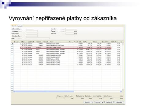PPT Finanční deníky MS Dynamics NAV základní popis PowerPoint