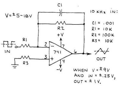Differ Of Op Integrator And Low Pass Filter Forum For Electronics