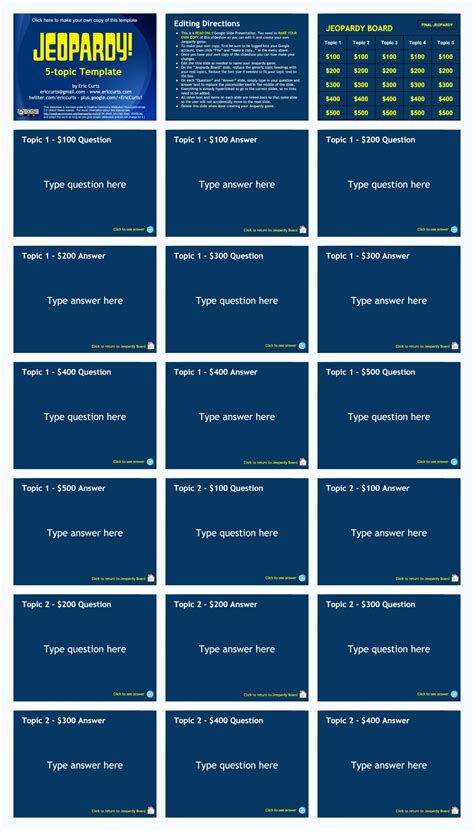 10 Jeopardy Google Slides Templates PowerPoint Themes Free