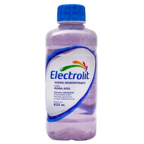 Electrolit Adulto Mora Azul Botella 625 Ml