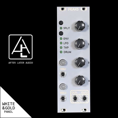 Mutable Instruments Peaks Clone Eurorack Module Custom Reverb