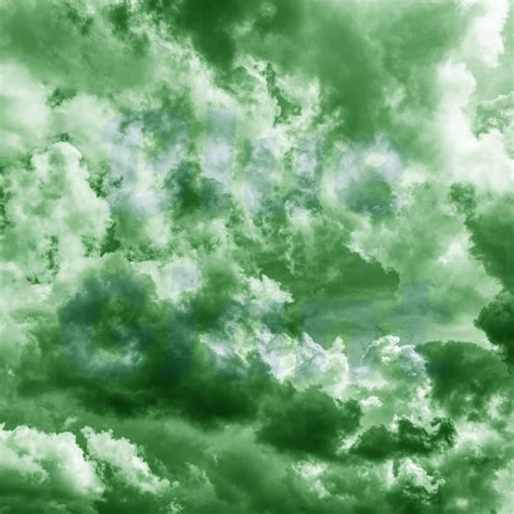 Green Clouds Png And  Sublimation Background Green Cloud Texture