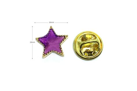 Purple Star Pin Finox