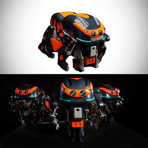 Tmsk S Spd1 Spider Robots Are Designed For Inspecting Sewer Pipes