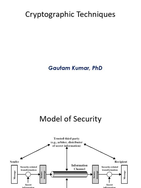 Cryptographic Algorithms Pdf Cipher Cryptanalysis