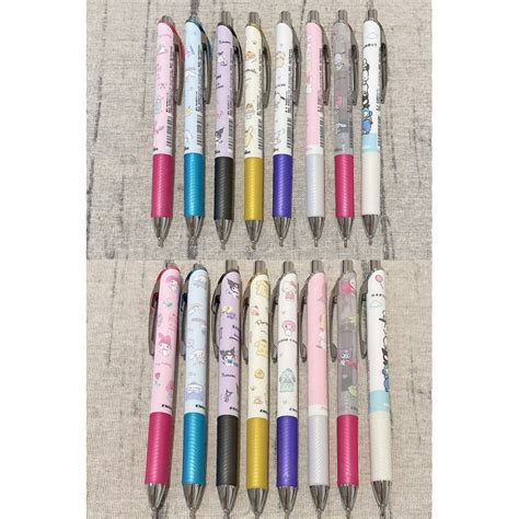 日本製 Pentel Energel 極速鋼珠筆 05mm 鋼珠筆 凱蒂貓 美樂蒂 庫洛米 大耳狗 帕恰狗 布丁狗 蝦皮購物