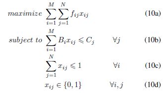 Optimization KKT Conditions Equations For Generalized Assignment