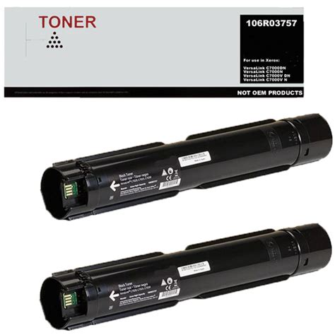 Toner Compatible Xerox Versalink C7000 Negro Pack 2 Con Ofertas En