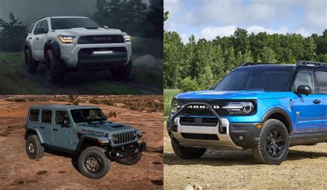 2025 Toyota 4runner Vs Jeep Wrangler Vs Ford Bronco Ultimate Off