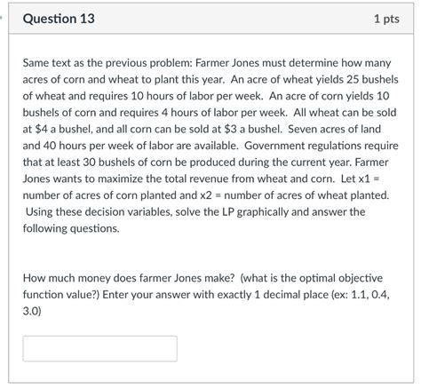 solved same text as the previous problem farmer jones must